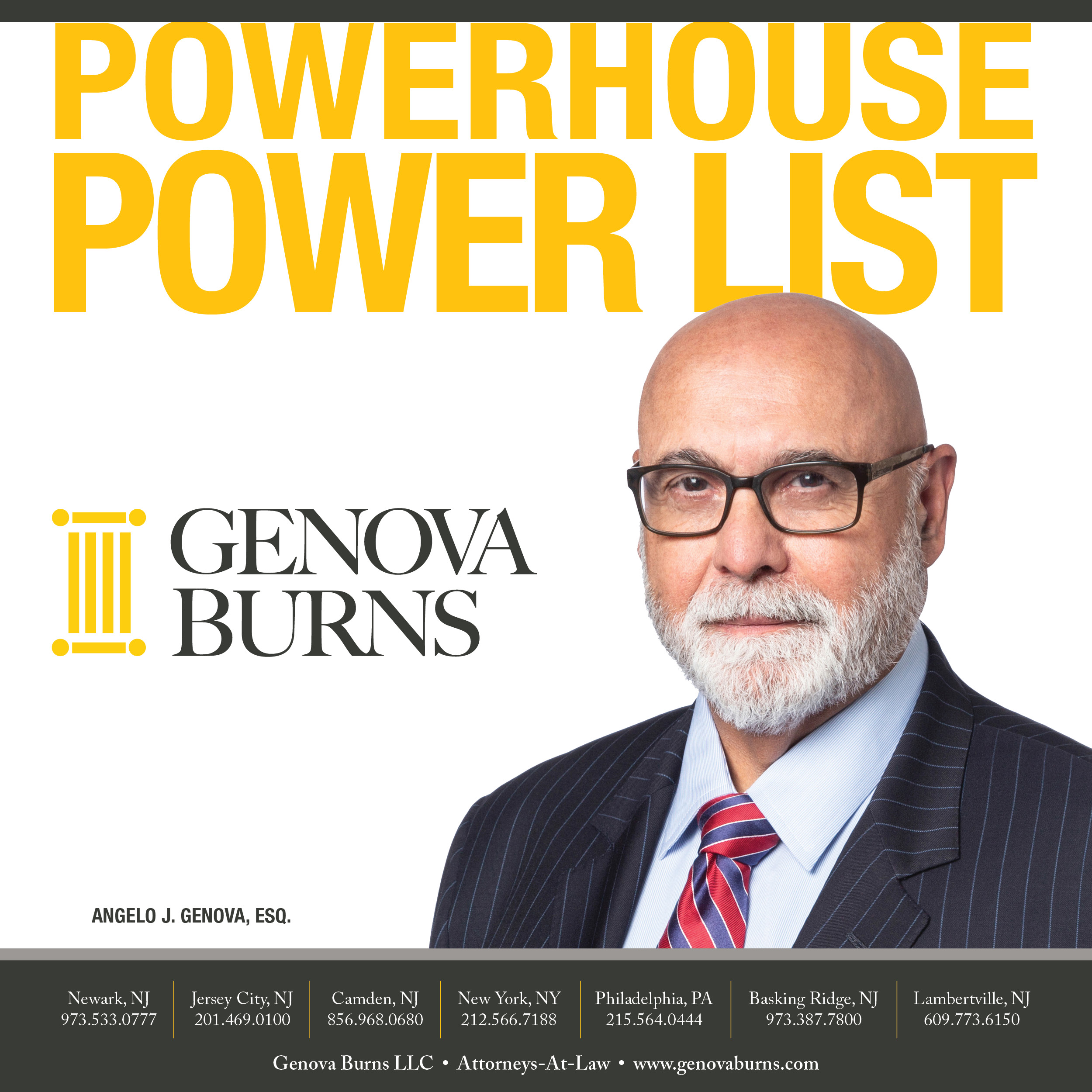 Angelo Genova Named to Insider NJ's "Insider 100 Power" Publication for ...